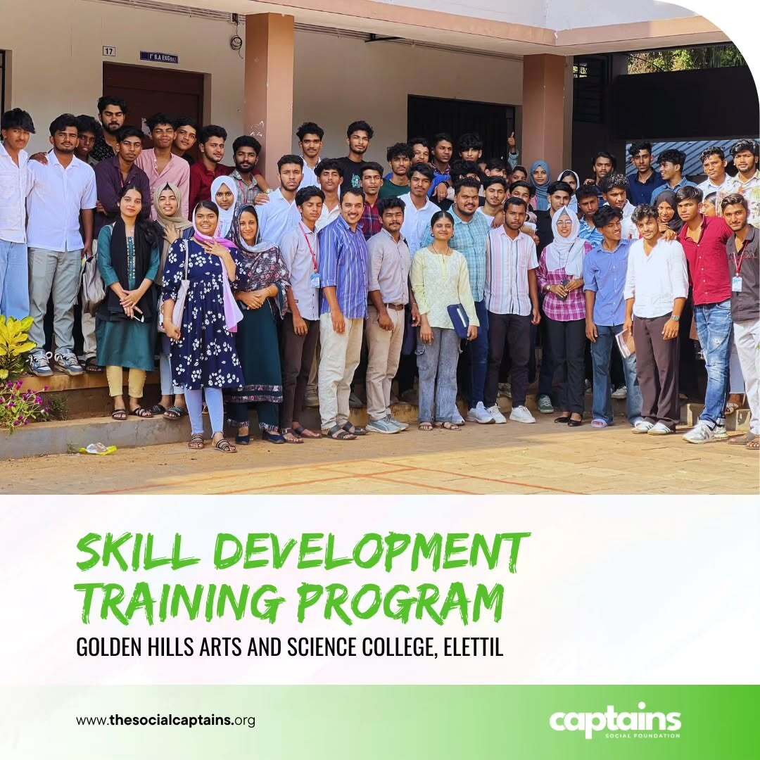 80 students of Golden Hills Arts & Science College were trained in soft skills to enhance their ...