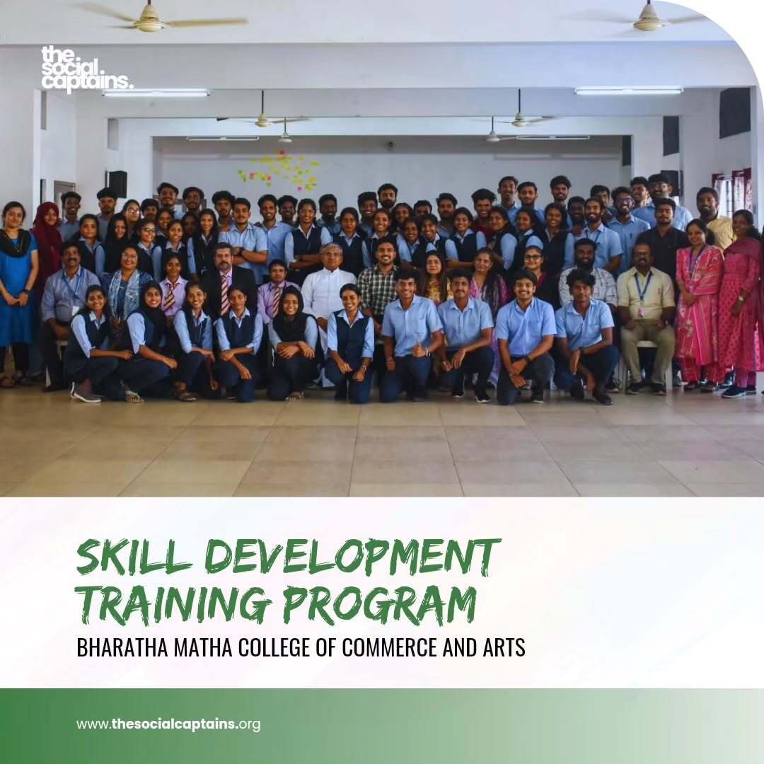 101 students of Bharat Mata College, Aluva were trained in soft skills ...