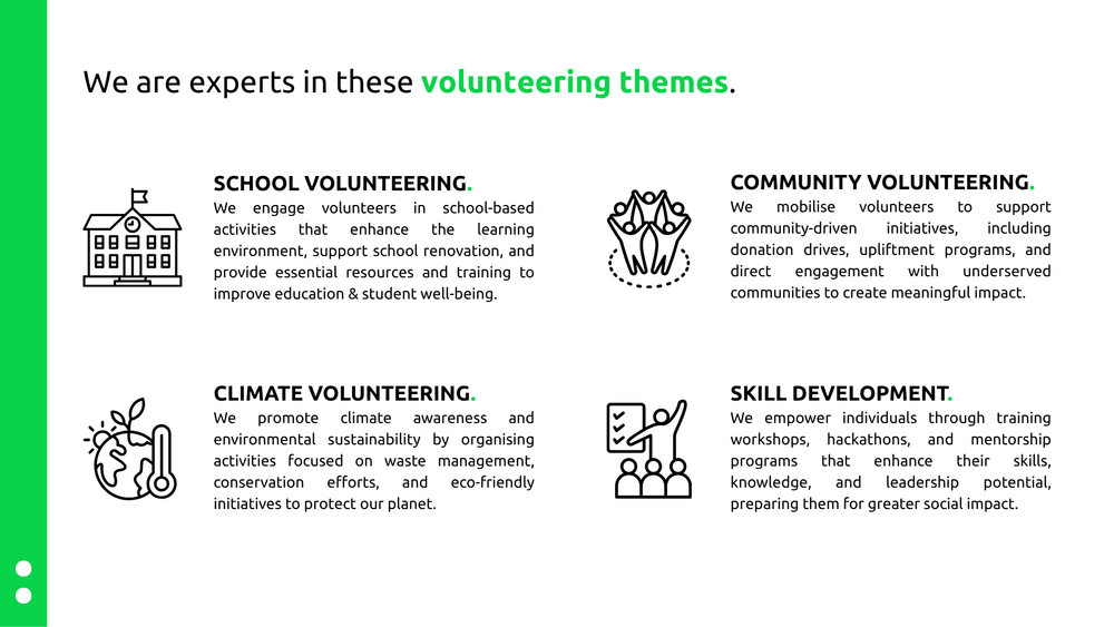 Our Core Themes | captains.ngo